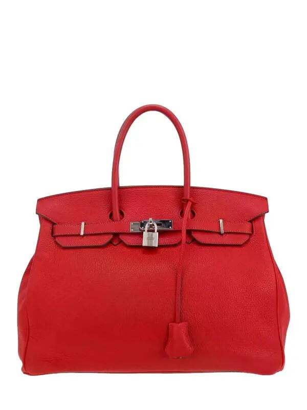 Hermès Birkin 35 Handbag - Red