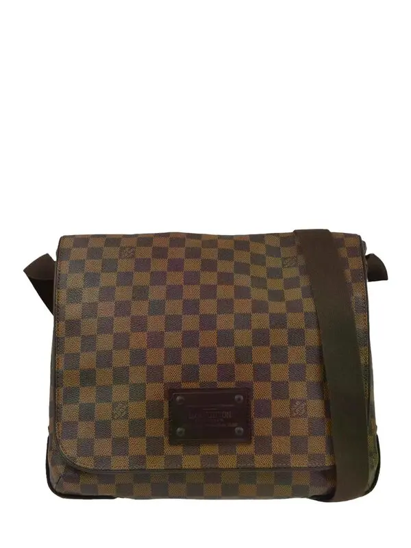 LOUIS VUITTON 2008 Brooklyn Mm Shoulder Bag - Brown
