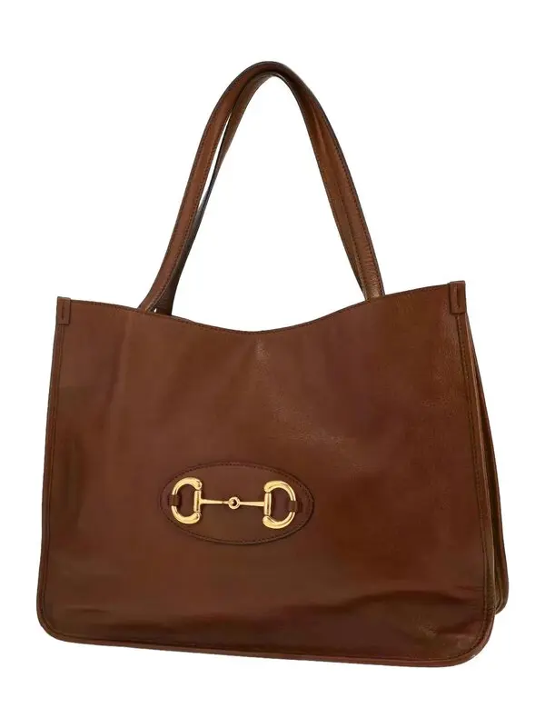 Gucci 1955 Horsebit Shoulder Bag - Brown