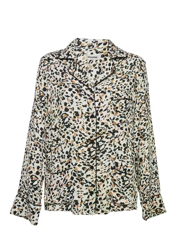 Zadig&Voltaire Animal-print Shirt - White