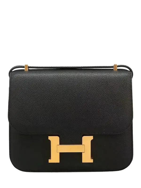 Hermès Constance Shoulder Bag - Black