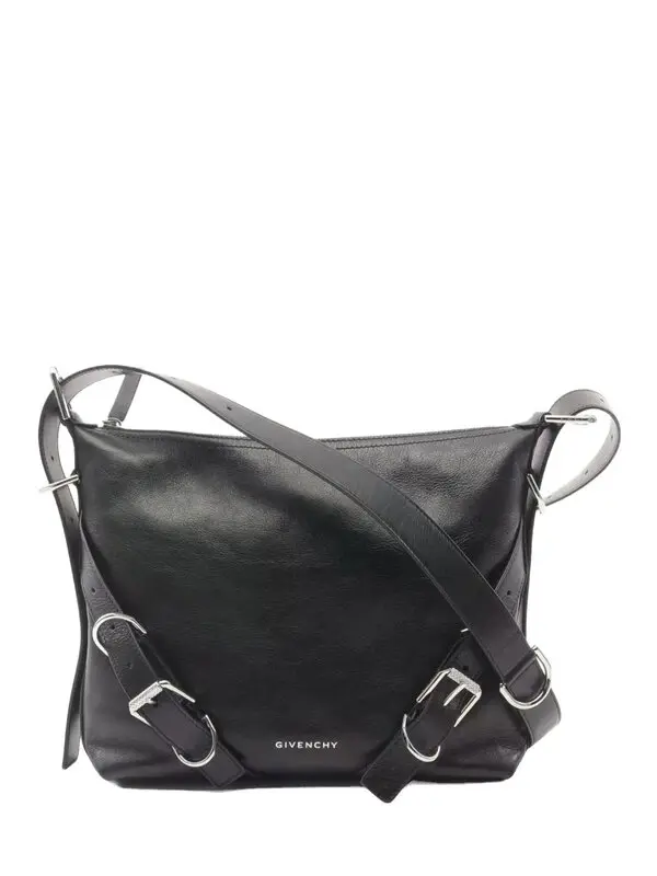 Givenchy 2021 Leather Buckle Bag - Black