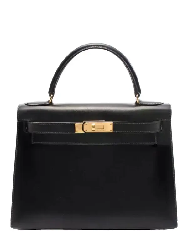 Hermès 1993 Kelly 28 Handbag - Black