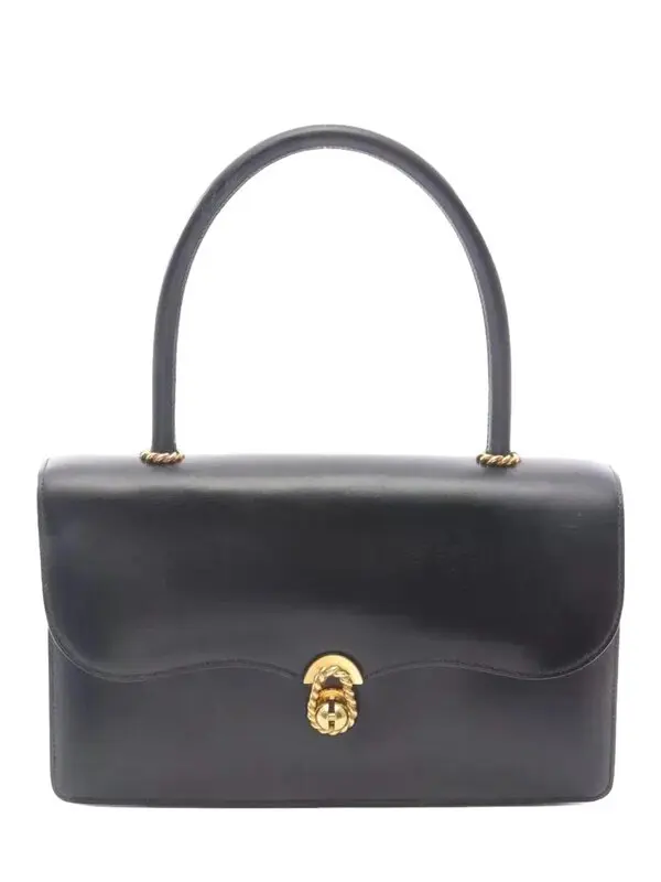 Hermès 1972 Escal Calf-leather Handbag - Black