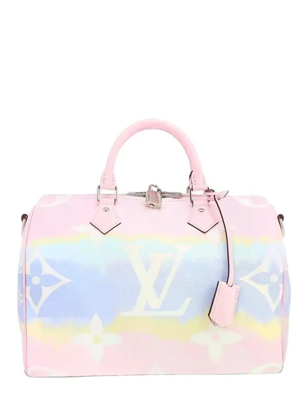 LOUIS VUITTON Speedy Escale 30 Monogram Shoulder Bag - Pink