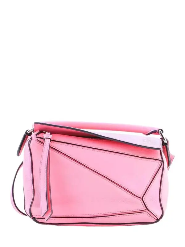 Loewe Puzzle Mini Crossbody Bag - Pink
