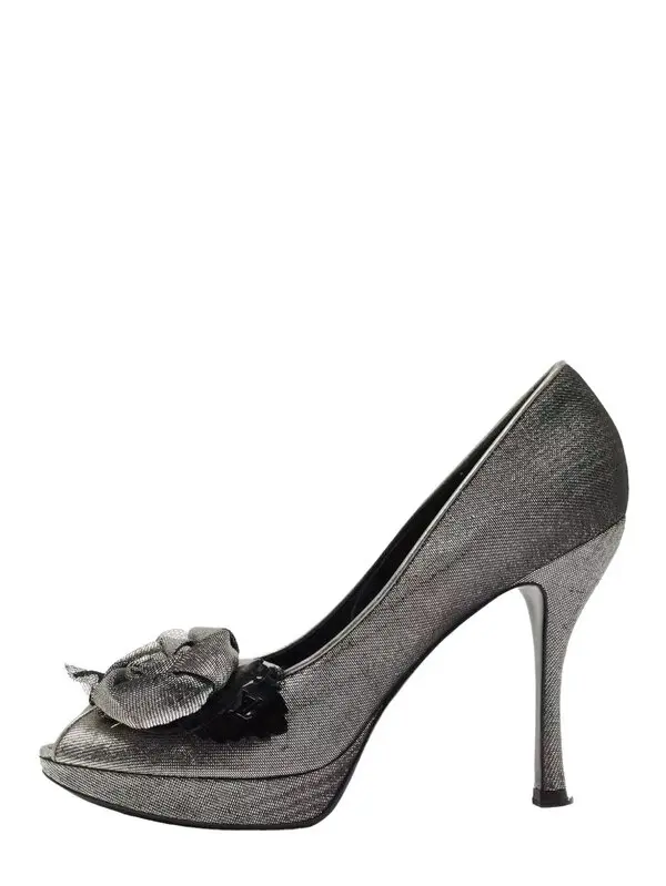 LOUIS VUITTON 110mm Platform Pumps - Grey