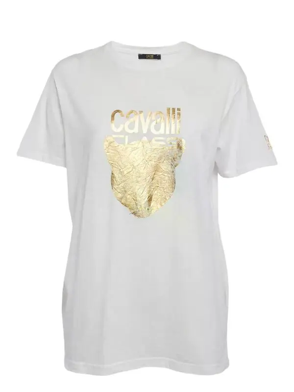 Roberto Cavalli Pre-owned Logo-print T-shirt - White