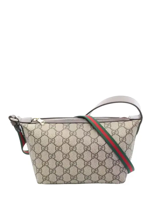 Gucci Ophidia Gg Supreme Shoulder Bag - Neutrals