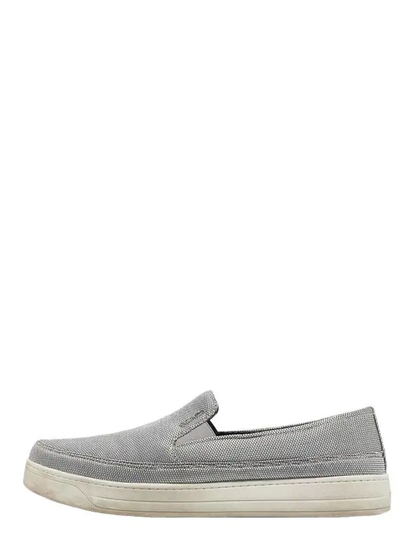 Prada Logo-lettering Sneakers - Grey
