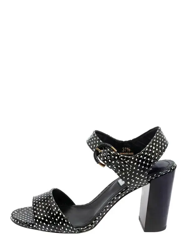 TOD'S 90mm Polka-dot Sandals - Black