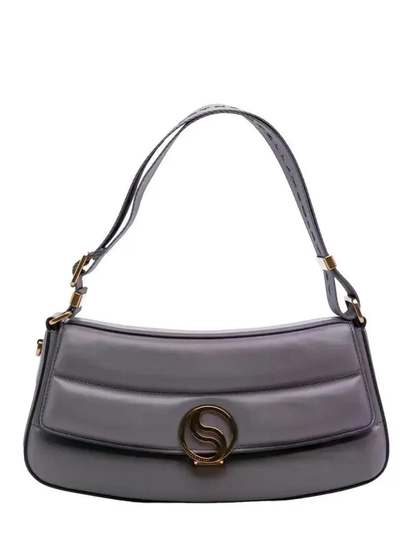 Stella McCartney Alter Mat S Wave Padded Shoulder Bag - Grey
