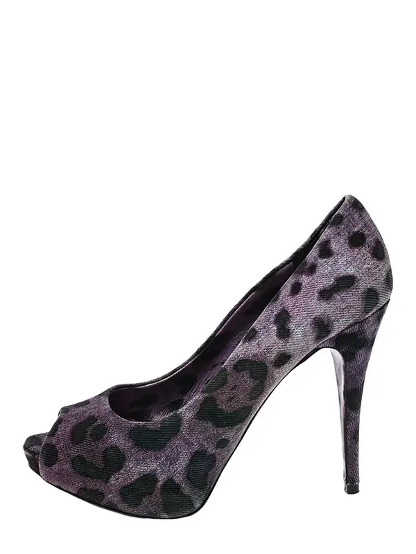 Dolce & Gabbana 115mm Leopard-print Pumps - Purple