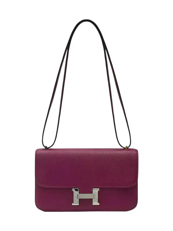 Hermès 2011 Constance Elan Shoulder Bag - Purple