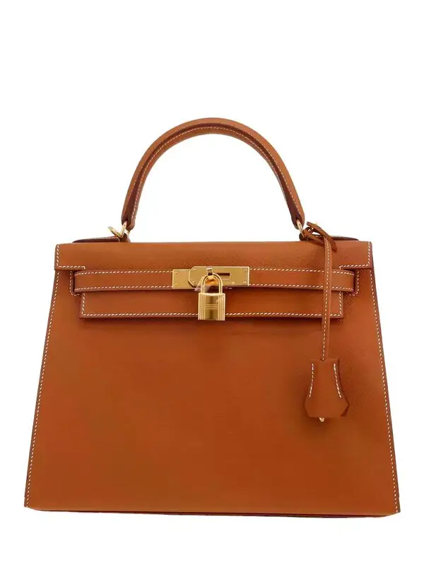Hermès Kelly Epsom Leather Tote Bag - Brown