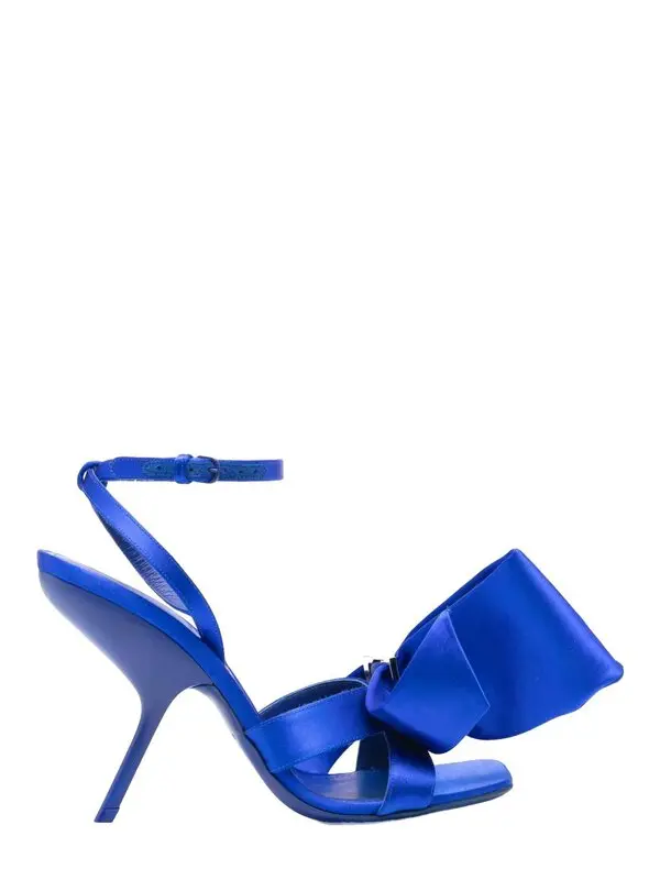FERRAGAMO 105mm Helena Sandals - Blue