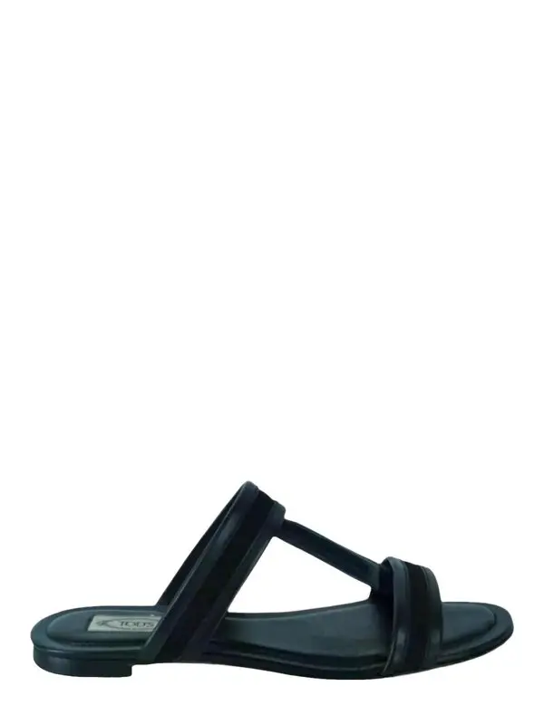 TOD'S Cuoio Legg Sandals - Black