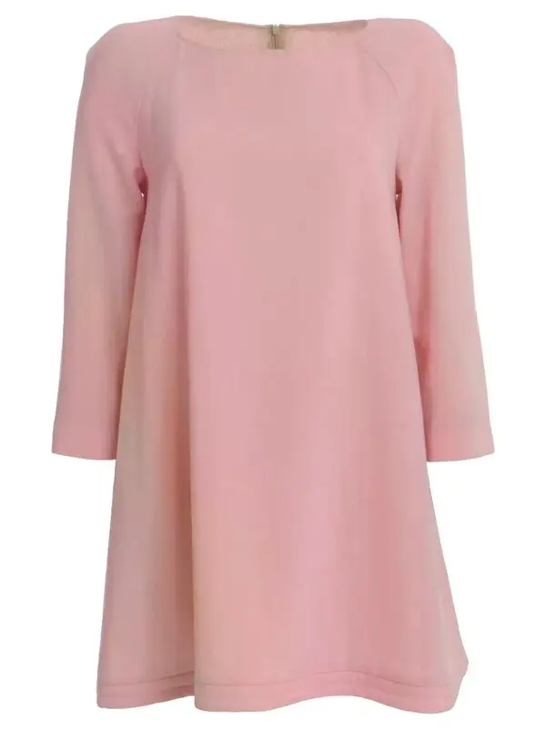 GIANLUCA CAPANNOLO Wool Mini Dress - Pink