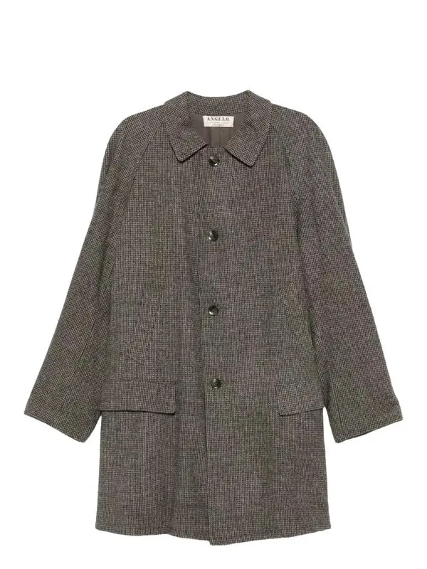 A.N.G.E.L.O. VINTAGE CULT 1990s Virgin Wool Reversible Coat - Brown