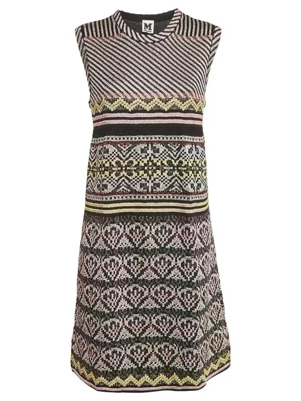 Missoni Patterned Jacquard Dress - Black