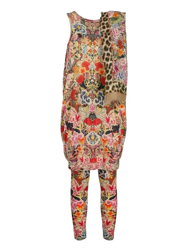 Alexander McQueen Floral-print Three-piece Set - Multicolour