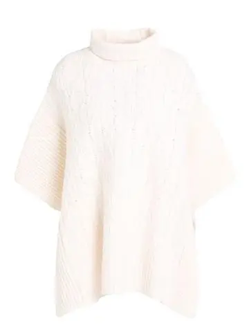 Eleventy Cashmere Turtleneck Top - Cream