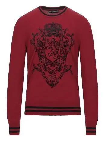 Dolce & Gabbana Virgin Wool Sweater - Red