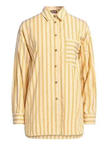 Malìparmi Striped Shirt With Pocket - Yellow
