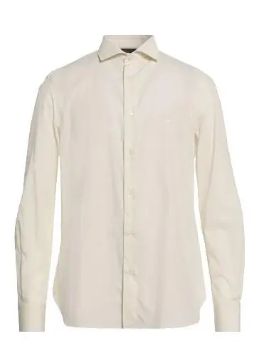 Emporio Armani Shirt Ivory Size Cotton - White