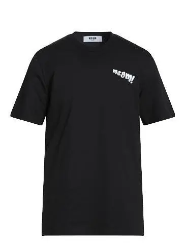MSGM T-shirt Size Cotton - Black