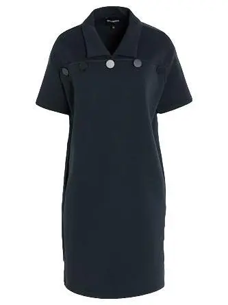 Emporio Armani Mini Flared Dress - Midnight Blue