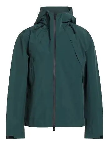 RANRA Emerald Polyamide Windbreaker Jacket - Green