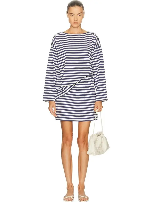 Posse Haisley Top - Navy Stripe