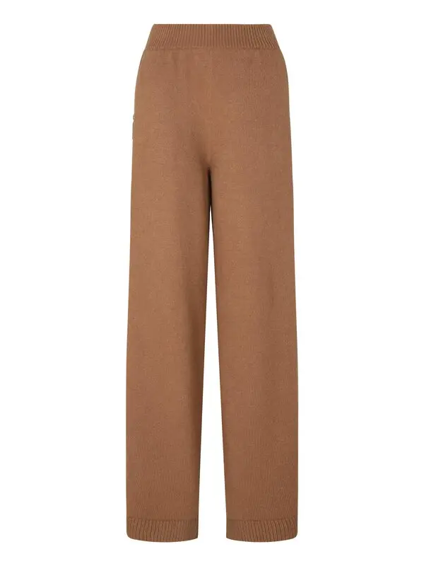 Giorgio Armani Neve Wide Trousers - Camel