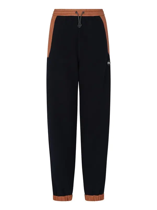 Giorgio Armani Neve Cashmere Fleece Trousers - Navy Blue