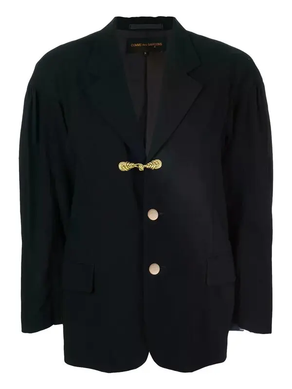 Comme Des Garçons 1998 Batwing Sleeve Jacket - Black
