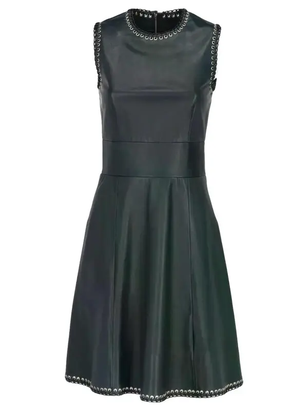 Balenciaga 2010s Whipstitch A-line Dress - Blue