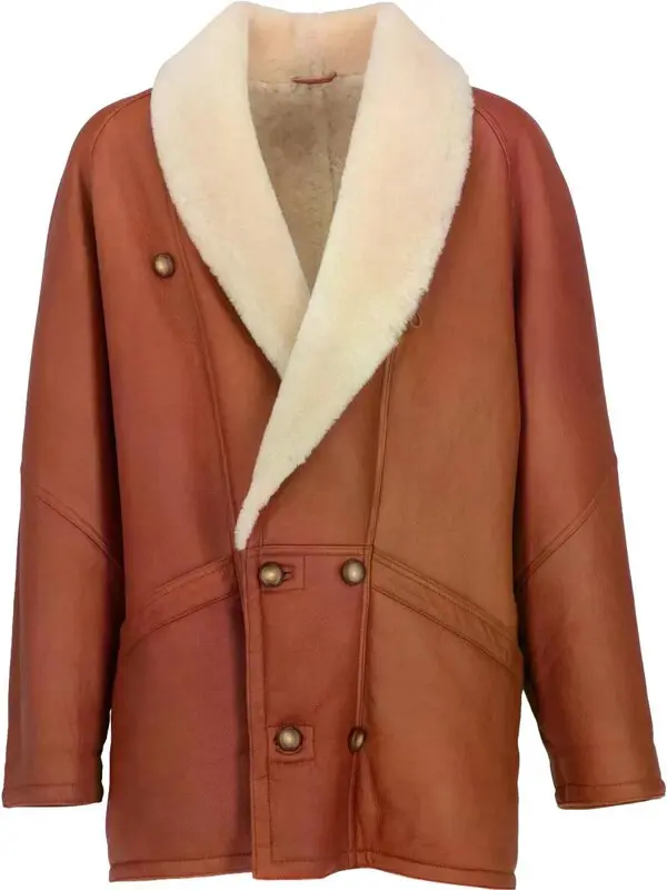 A.N.G.E.L.O. VINTAGE CULT 1980s Shearling Coat - Brown