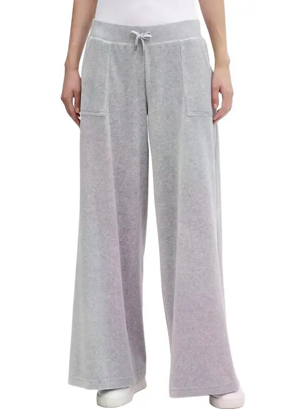 Juicy Couture Drawstring-fastening Pocket Track Pants - Grey