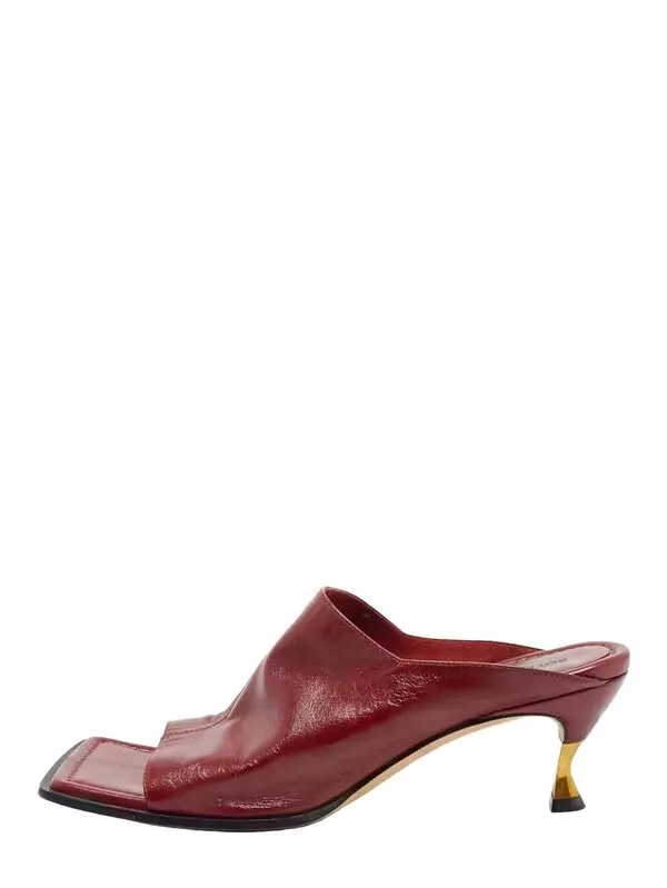 Bottega Veneta 80mm Open-toe Heeled Sandals - Red
