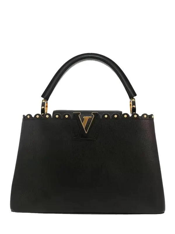 LOUIS VUITTON 2017 Capucines Handbag - Black