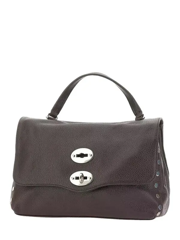 ZANELLATO Postina Side-studs Tote Bag - Brown