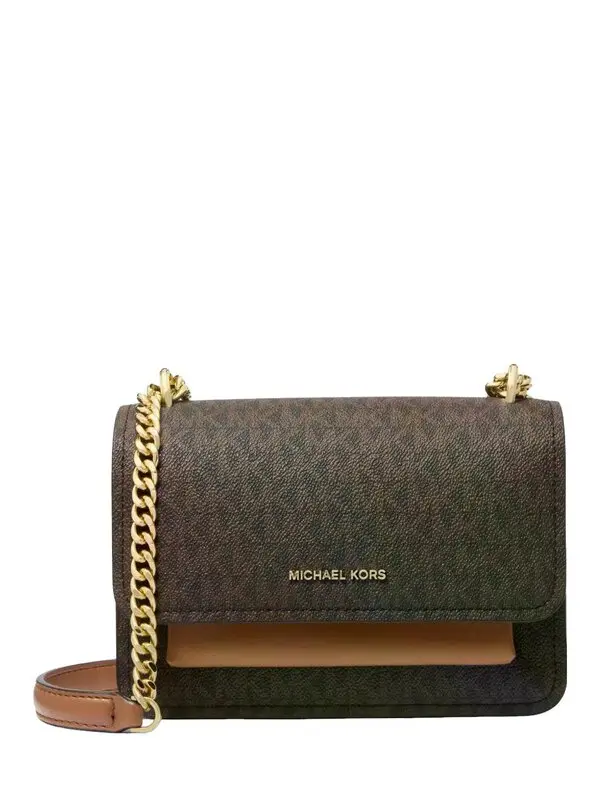 Michael Kors Chain Claire Crossbody Bag - Brown
