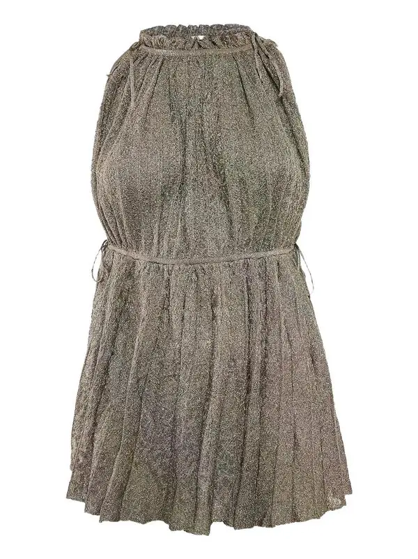 Missoni Lurex Pleated Top - Brown