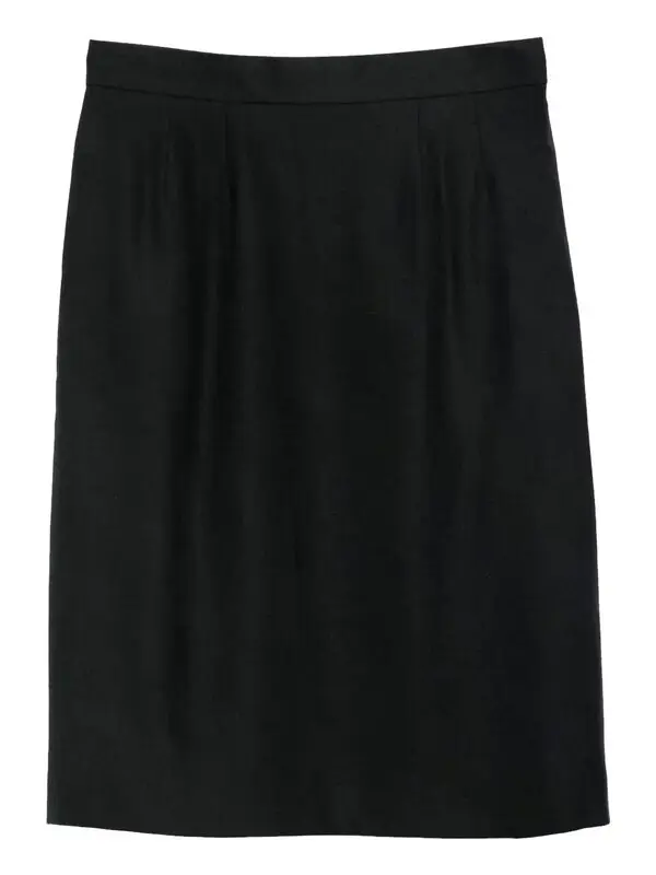 Givenchy 1990s Pencil Skirt - Black