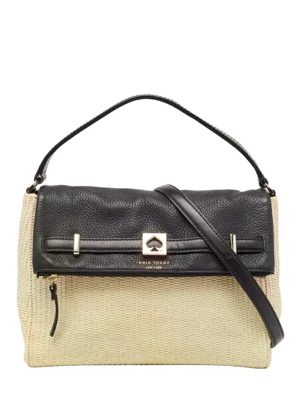Kate Spade New York Woven Leather Tote Bag - Neutrals