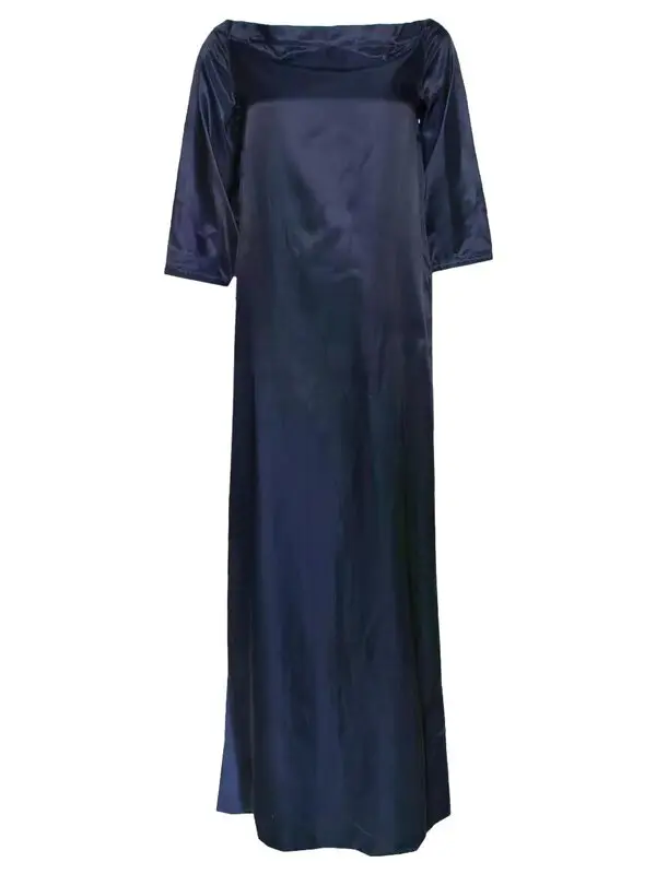 Kenzo Boat-neck Dress - Blue