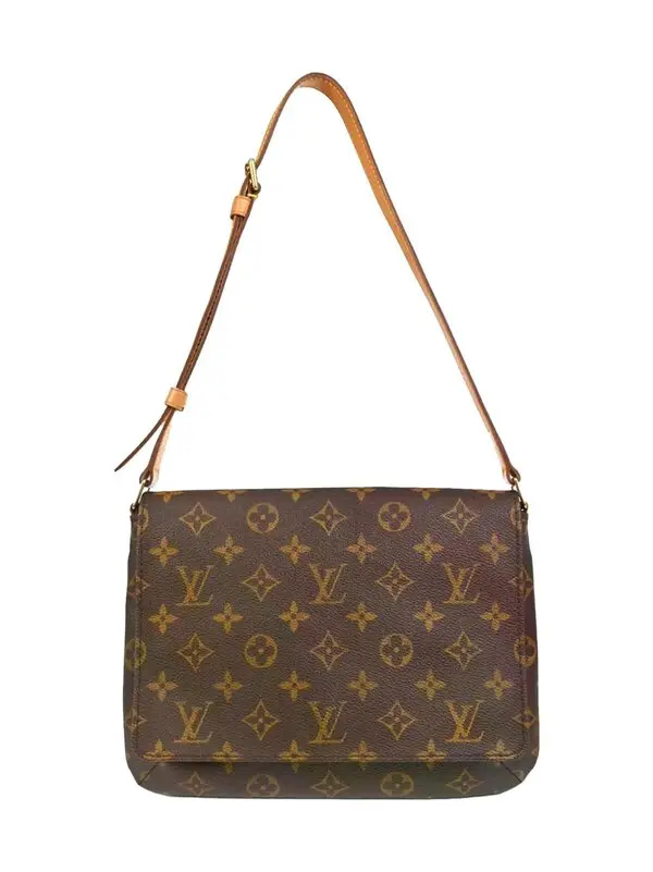 LOUIS VUITTON Musette Tango Shoulder Bag - Brown