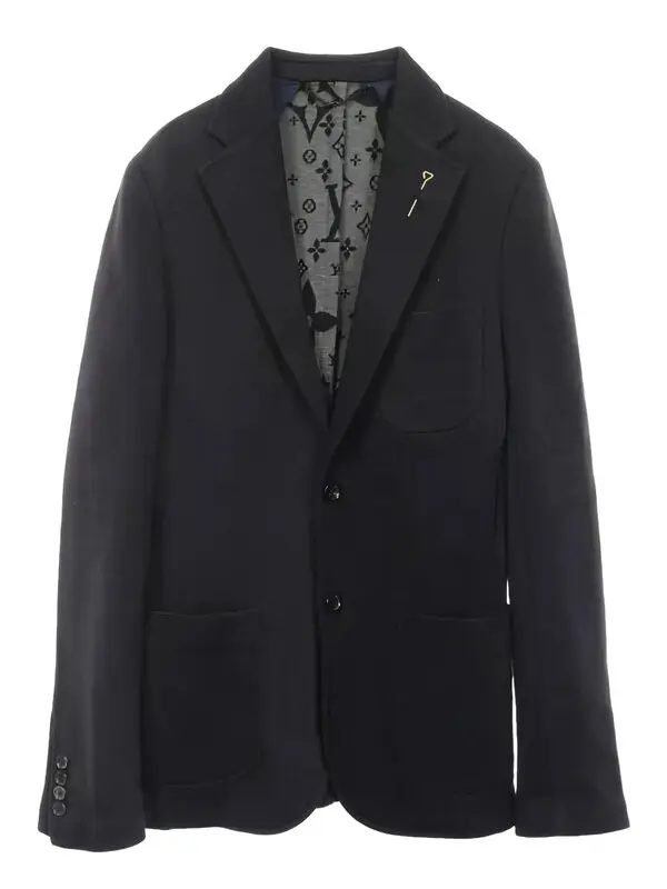LOUIS VUITTON 2010s Single-breasted Blazer - Blue