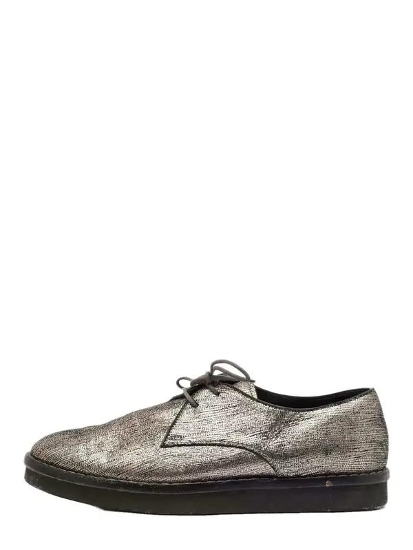 TOD'S Platform Lace-up Shoes - Gold